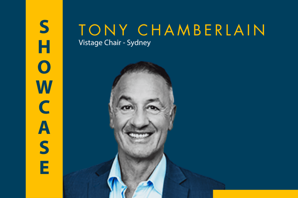 Chair Showcase: Tony Chamberlain- Vistage